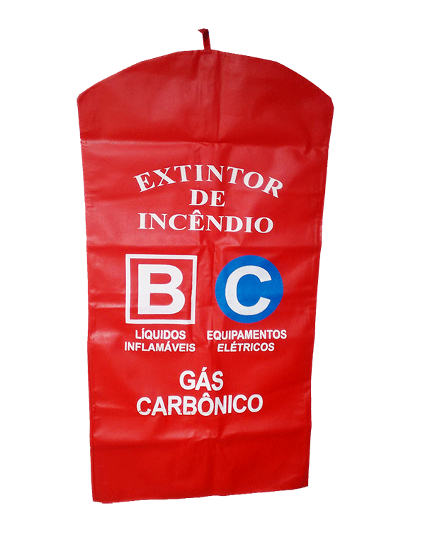 Capa de Extintor de Incêndio CO² 4 e 6KG
