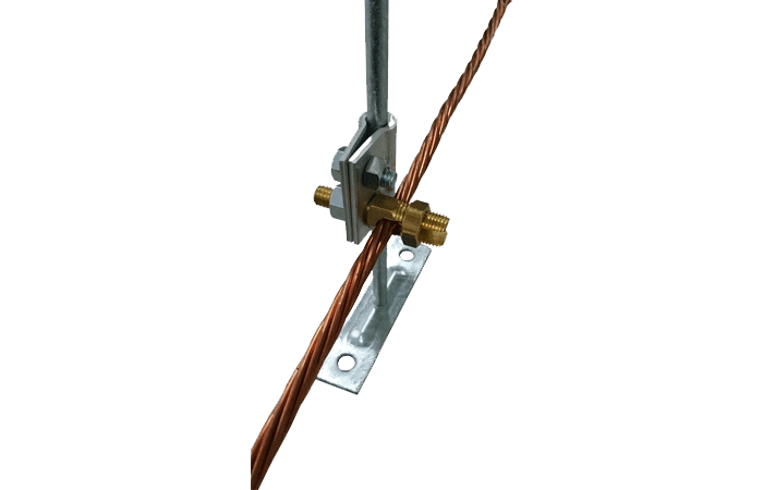 Terminal Aéreo 350mm Bandeira Móvel - Fixacao Horizontal - M.D.M. Proteção